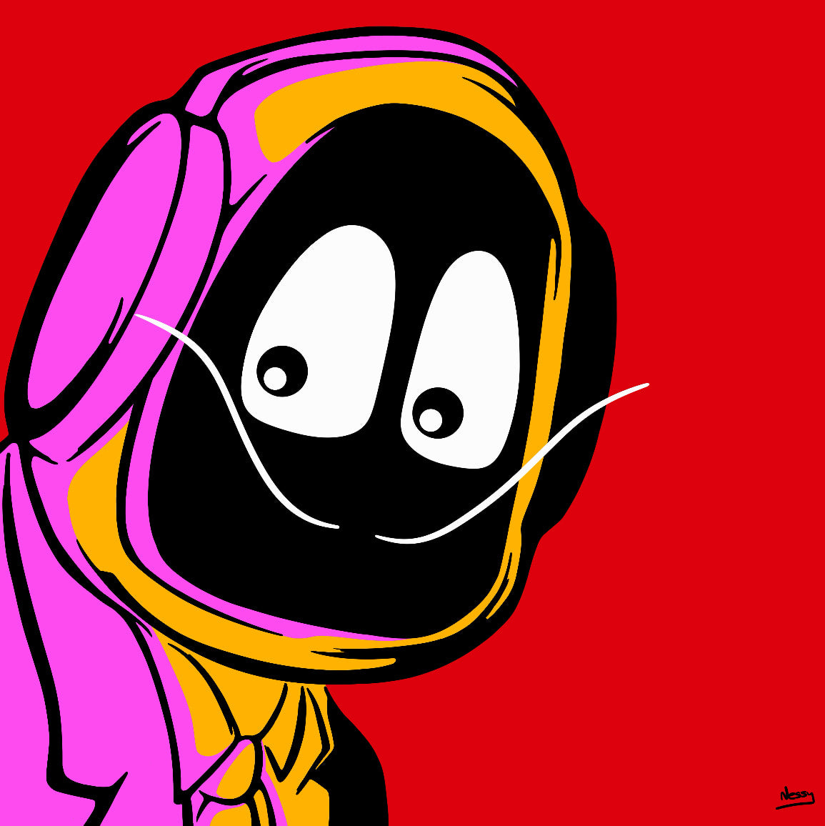 Hoodie Boy - Dali Who? – Nessy Pop Art